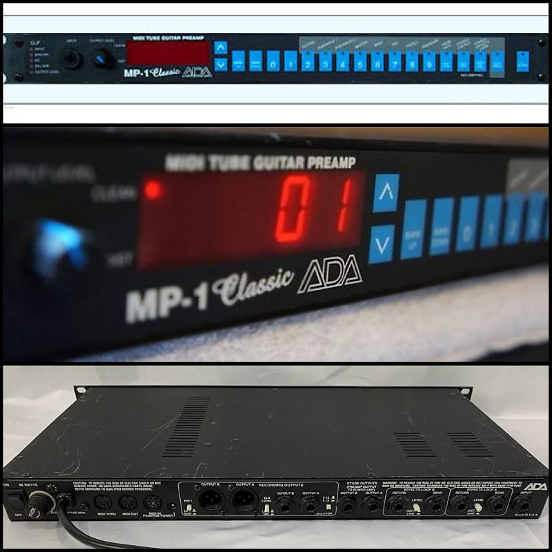 A/DA MP-1 Classic Preamp - Rare - Unit Powers ups, Audio | Reverb UK