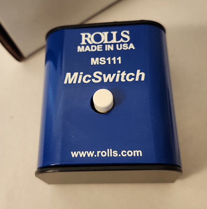 Rolls Mic Switch (MicSwitch MS111) Momentary/Latching | Reverb