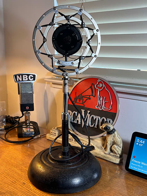 Rare 1940's Western Electric 388W Ring Microphone, updated, | Reverb