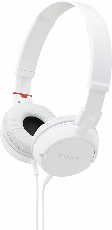SONY MDR-ZX100 Headphones - WHITE - NEW | Reverb
