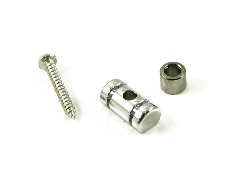 Barrel String Retainer With Screw And Spacer, #BSR-1 CR - | Reverb