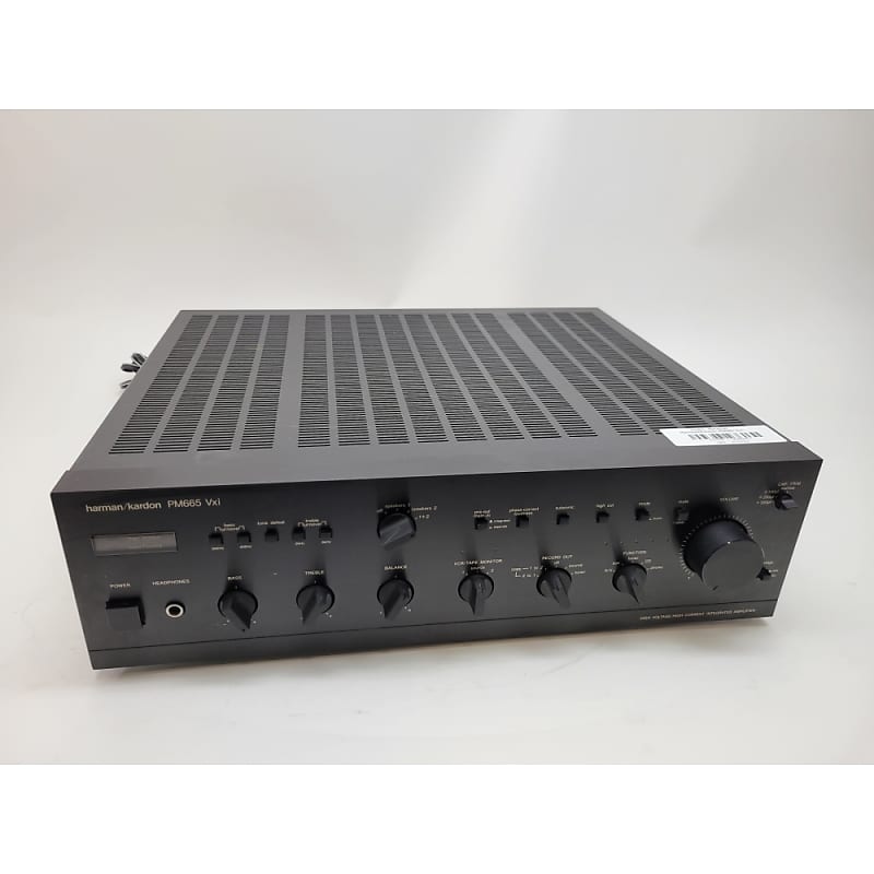 Harmon/Kardon PM665 Vxi Integrated Amp - Powers On, See Notes | Reverb