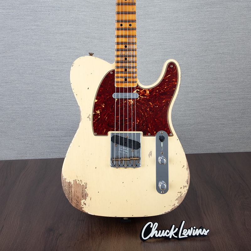 Fender Custom Shop 52 Telecaster Heavy Relic Guitar - Aged | Reverb