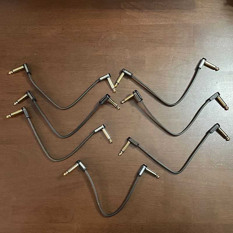 EBS HP-18 7 inch High Performance Flat Patch Cables - *Bulk | Reverb