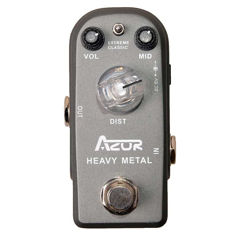 AZOR Pedal AP-321 Heavy Metal Guitar Pedal 9V Mini Guitar | Reverb