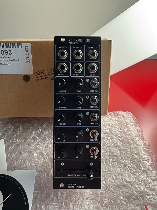 ADDAC System VC Transitions (ADDAC306) - Black | Reverb