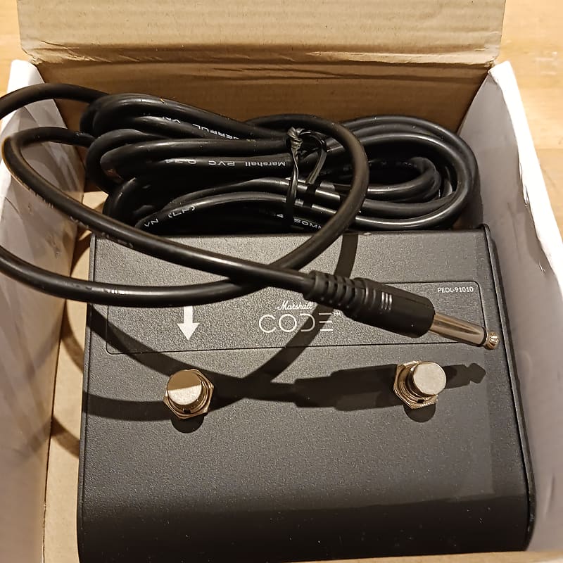 Marshall Code PEDL two way pedal 2020s - Black | Reverb