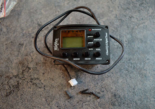 Washburn Preamp Tuner System Washburn WMJ5SCE Acoustic | Reverb