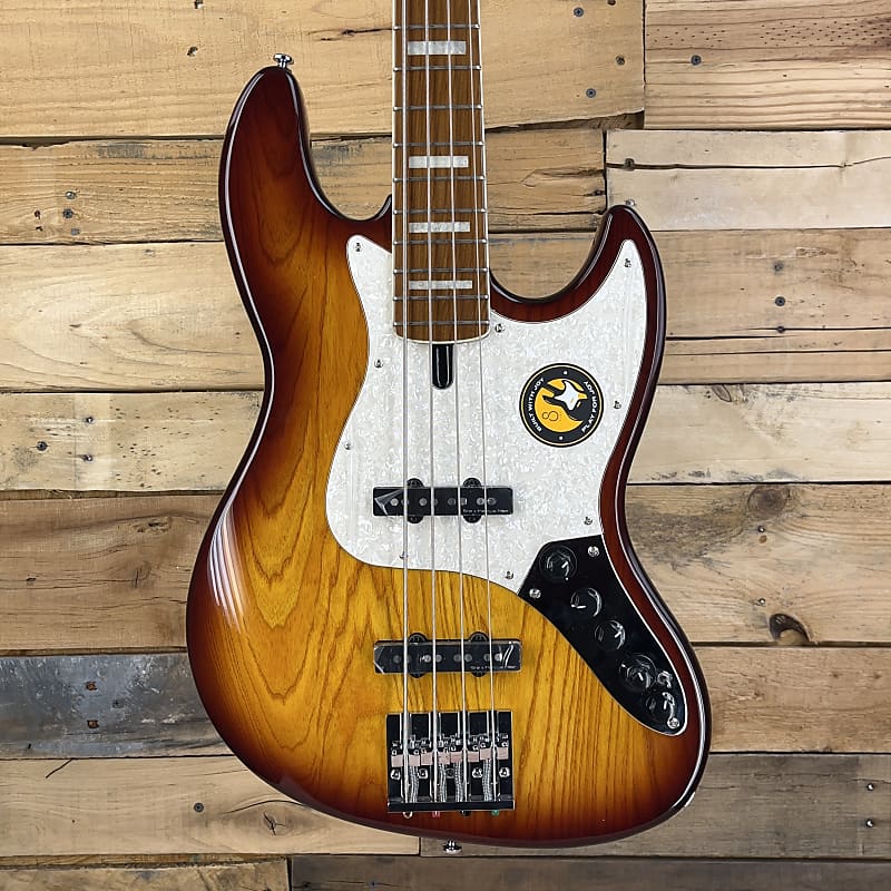 Sire Marcus Miller V8 4-string Bass Guitar - Tobacco Sunburst | Reverb