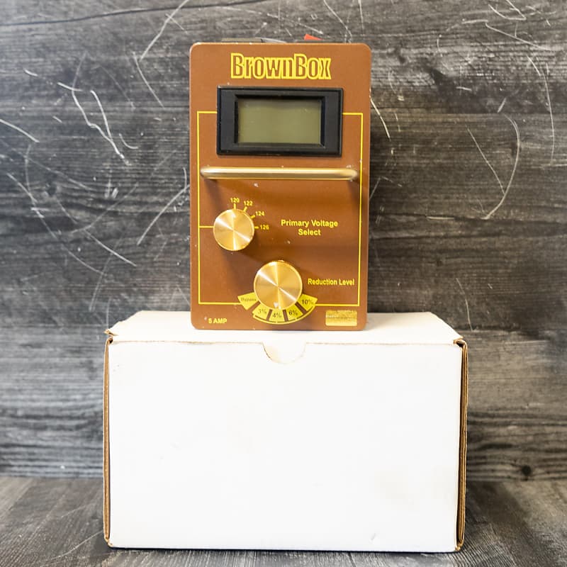AmpRx BrownBox Tube Amplifier 5A Input AC Voltage Attenuator | Reverb