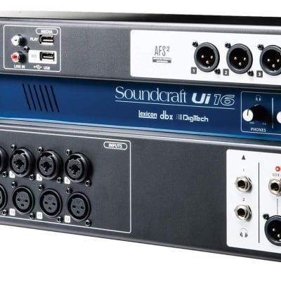 Soundcraft Ui16 Remote-Controlled 16-Input Digital Mixer | Reverb