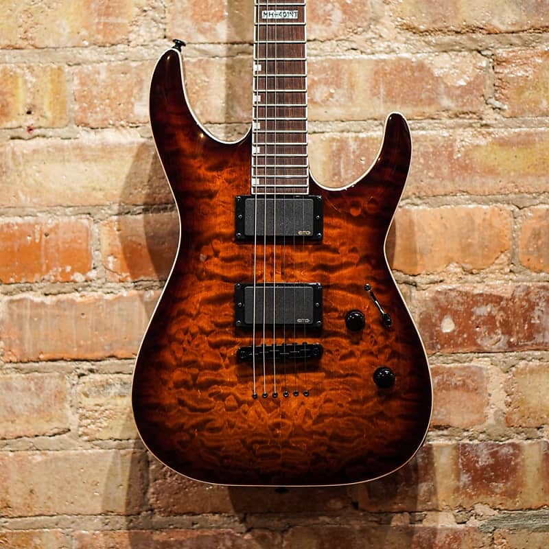 LTD MH-401NT Electric Guitar Dark Brown Sunburst | | TG29982 | Reverb