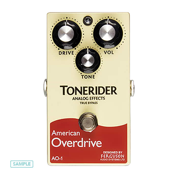 Tonerider AO-1 American Overdrive Analog Effect Pedal | Reverb Italia