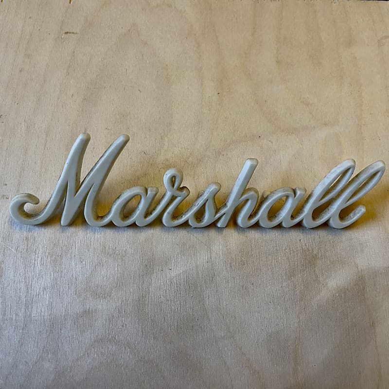 Vintage Marshall JMP 6” script logo 1969-75 superlead 1987 | Reverb