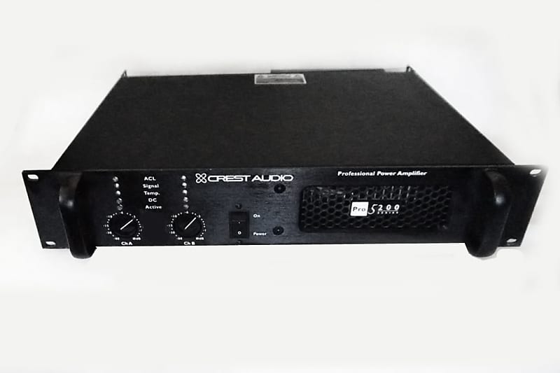 Crest Audio Pro 5200 Power Amplifier Made in the USA 1700 | Reverb