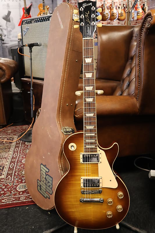Gibson Les Paul Traditional Premium Finish Ice Tea (USED) | Reverb