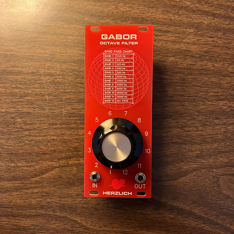 Herzlich Gabor Passive Bandpass Octave B&K 1613 Style Filter | Reverb