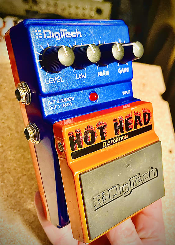 DigiTech Hot Head Orange/Blue case. | Reverb