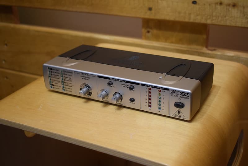 Behringer Minicom Com800 compressor 9.5" modeling stereo | Reverb