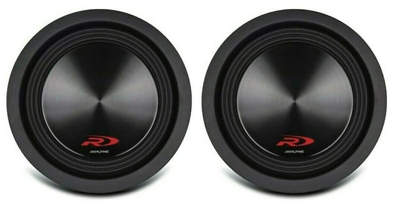 2 Alpine SWR-8D2 Type-R 8" subwoofer with dual 2-ohm voice | Reverb