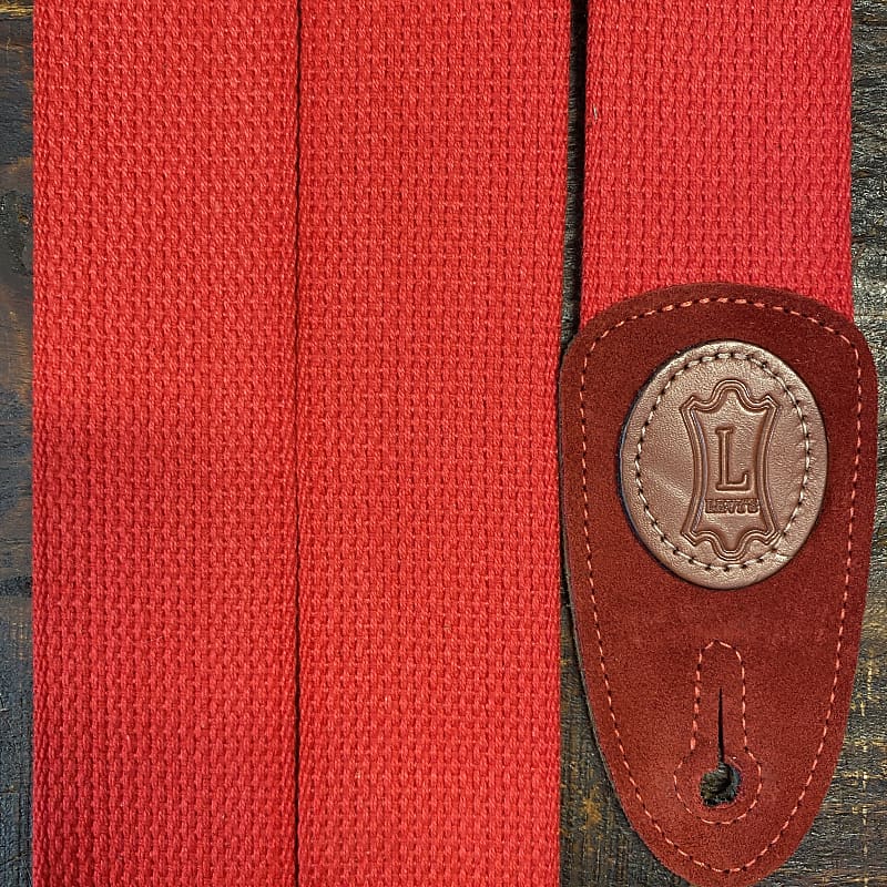 Levy's MSSC8-RED Guitar Strap | Reverb
