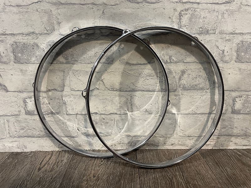 Pearl Tom Drum 12” 6 Lug Hoops Rims Hardware Tension | Reverb