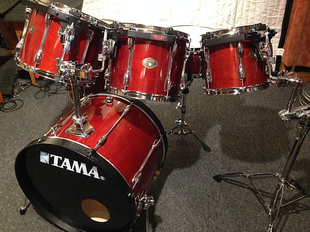 Tama Rockstar 2000's Red Stain Beautiful | Reverb