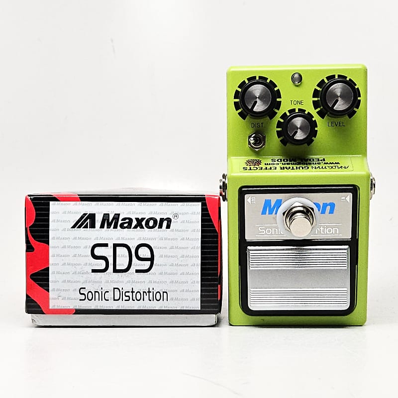 used Analogman Modded Maxon SD-9 Sonic Distortion, Excellent | Reverb
