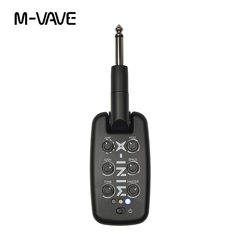 M-VAVE MINI-X Headphone Guitar Amp Plug Portable Rechargeable | Reverb