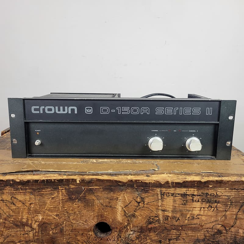 Crown D-150A Series II 2-Channel Amplifier | Reverb