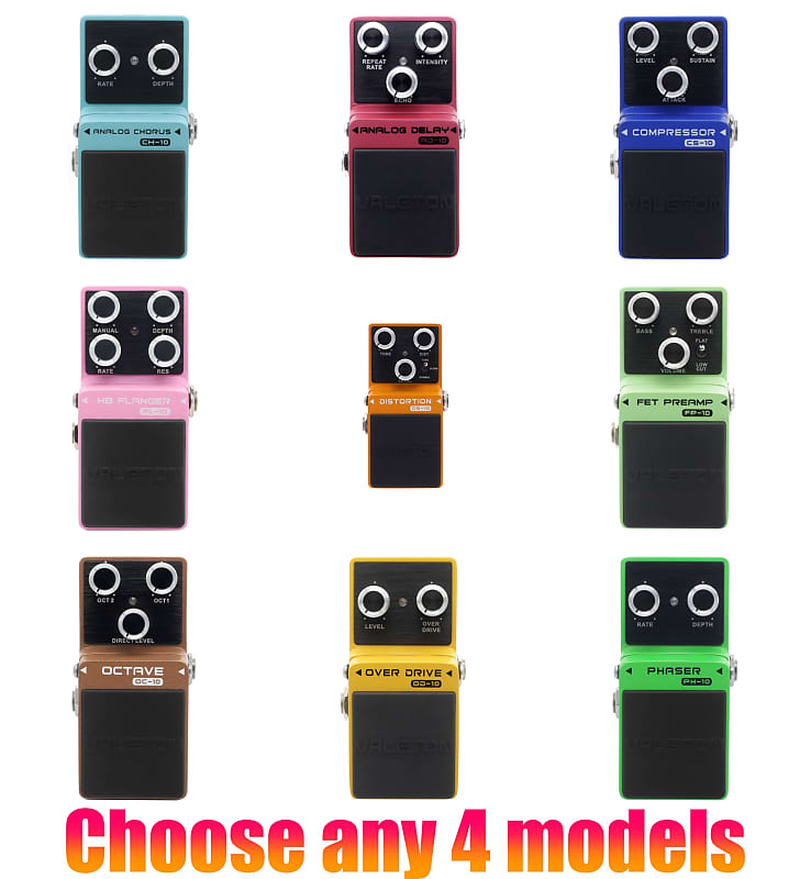 Rare Hard to find Valeton Loft Analog Effects 4 Pedal | Reverb Canada