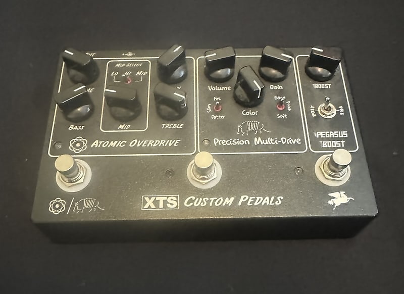 XAct Tone Solutions XTS Triple Drive Preamp pedal | Reverb