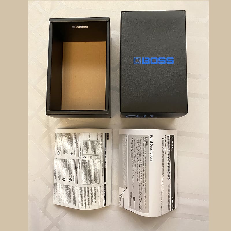 Boss CH-1 Super Chorus "Box and Manuals Only" (No Pedal | Reverb