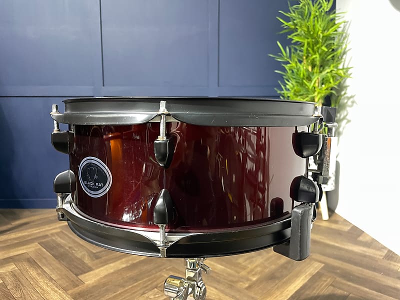 Black Rat 14” x 5.5” Snare Drum / 6 Lug Snare #KE26 | Reverb