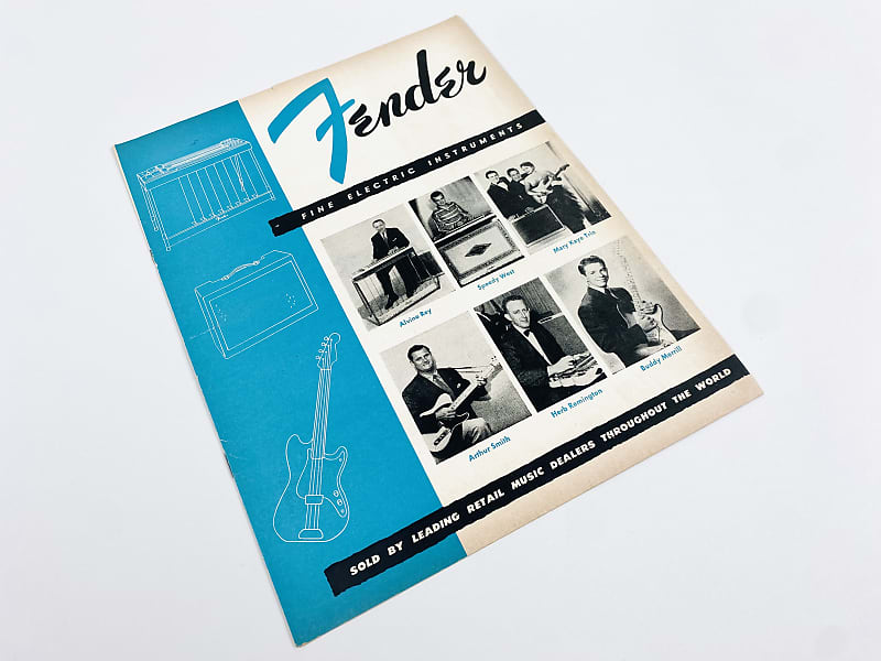 Fender Catalog: The original Mr. Speed. 1957 | Reverb