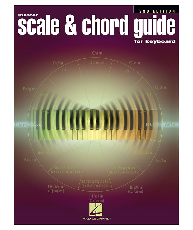 Master Scale & Chord Guide For Keyboard – 2nd Edition | Reverb