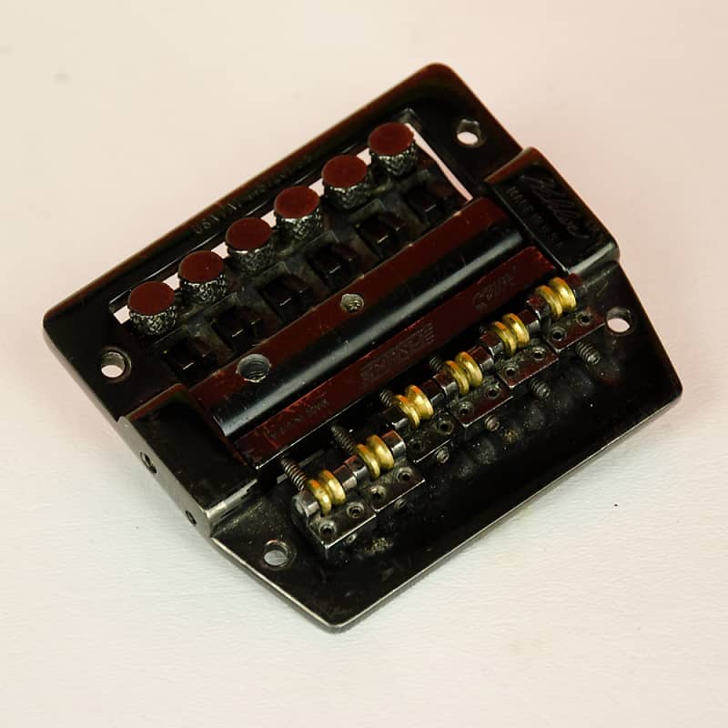 Used Kahler "Flyer" Tremolo - US Made 80's, Black | Reverb