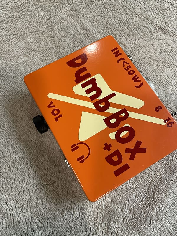 Dumb Box DI Speaker Simulator and Headphone Adapter - Orange | Reverb