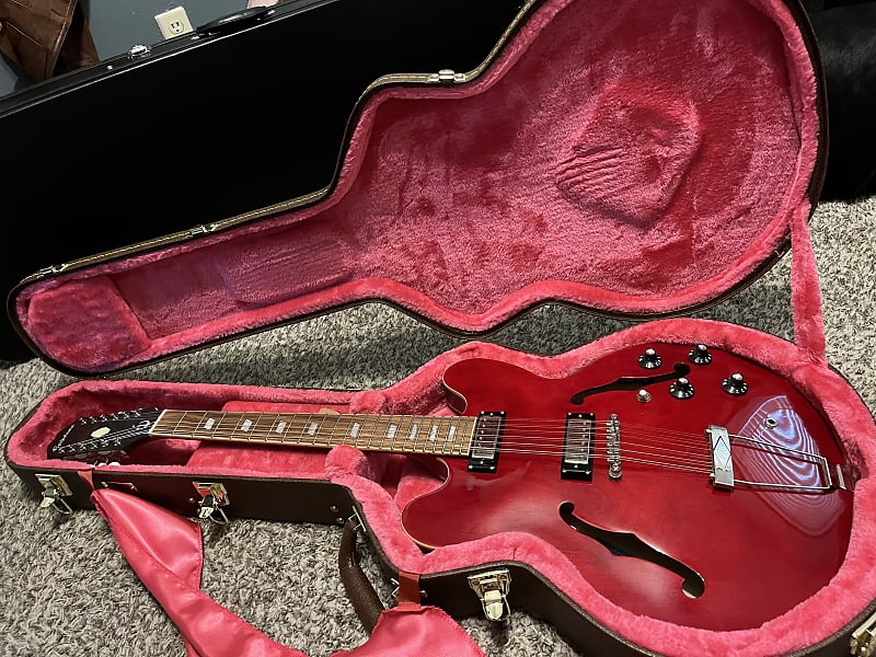 Epiphone Riviera 12-String 2019 Red | Reverb