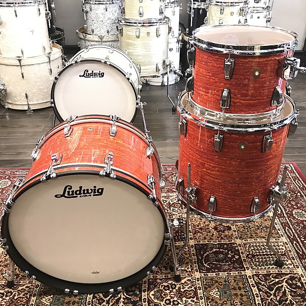 Ludwig Classic Maple Mod Orange - Pro Beat | Reverb Australia