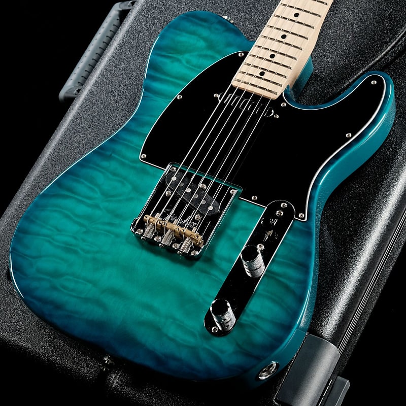 FENDER USA American Showcase Telecaster Aqua Marine | Reverb UK