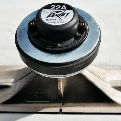 Original Peavey 22A Horn Driver with Horn Lens and 22A | Reverb