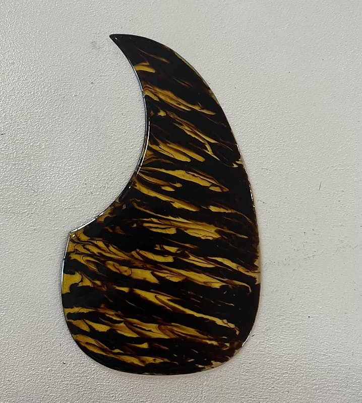 Heirloom Pickguards Vintage Striped Tortoise Resin Pickguard | Reverb
