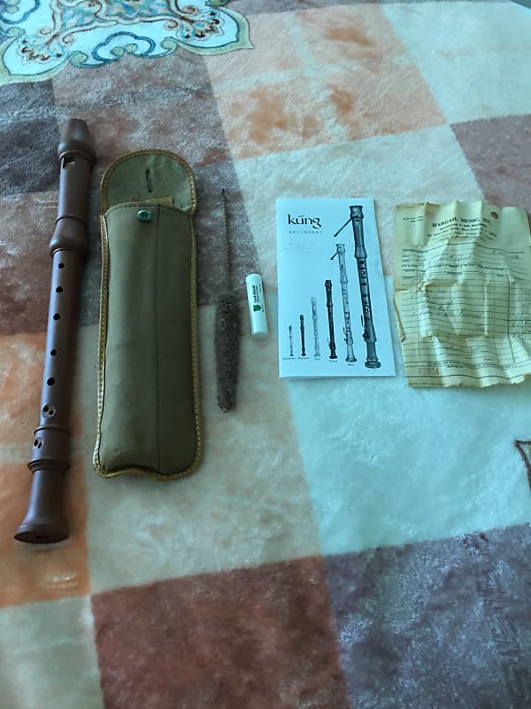 Kung Model 2 1976 - Pear F Alto recorder. Absolutely MINT! | Reverb