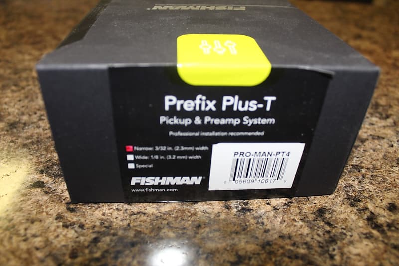 Brand New Fishman Prefix Plus-T Preamp Guitar Pickup | Reverb
