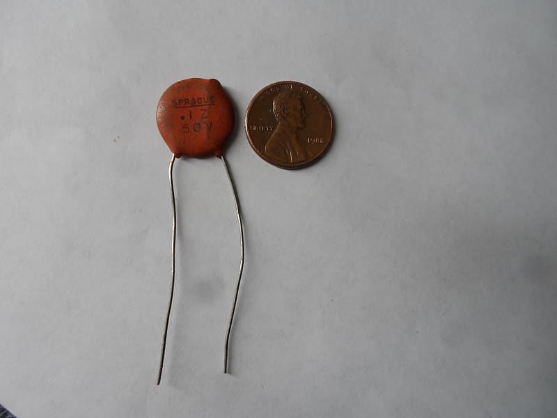 Vintage Original Fender Stratocaster .1 50v Tone Cap | Reverb