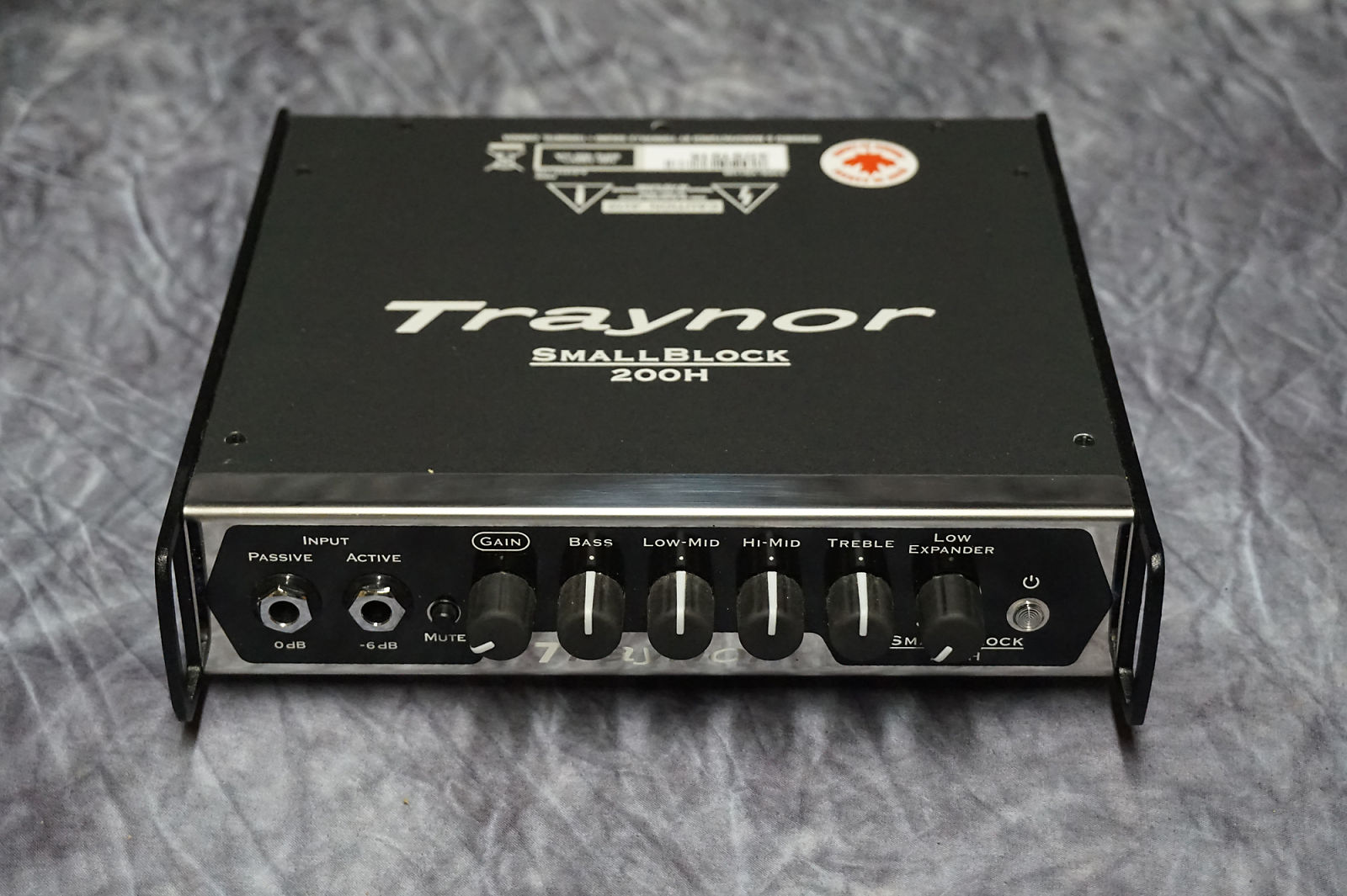 Traynor SB200H Small Block 200-Watt Bass Amp Head | Reverb