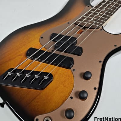 Dingwall SP1 5-String Vintage Burst Multi-Scale P-Bass - | Reverb