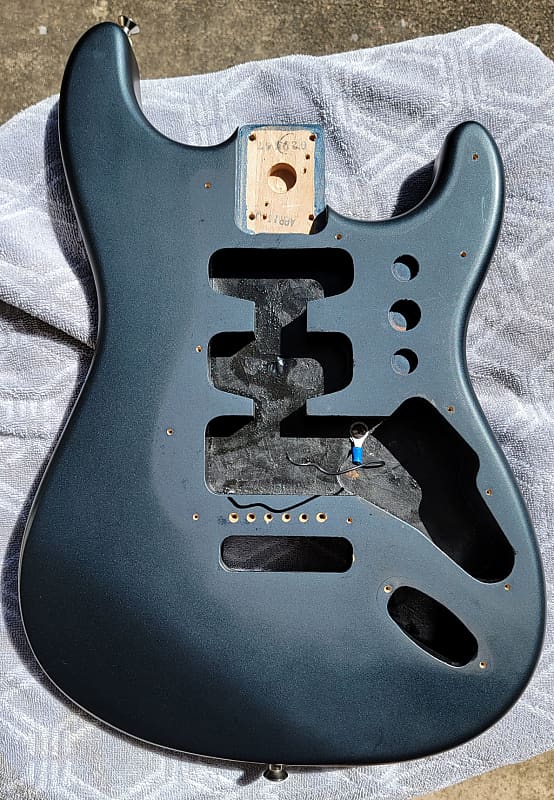 Fender Stratocaster Matte Navy Blue | Reverb