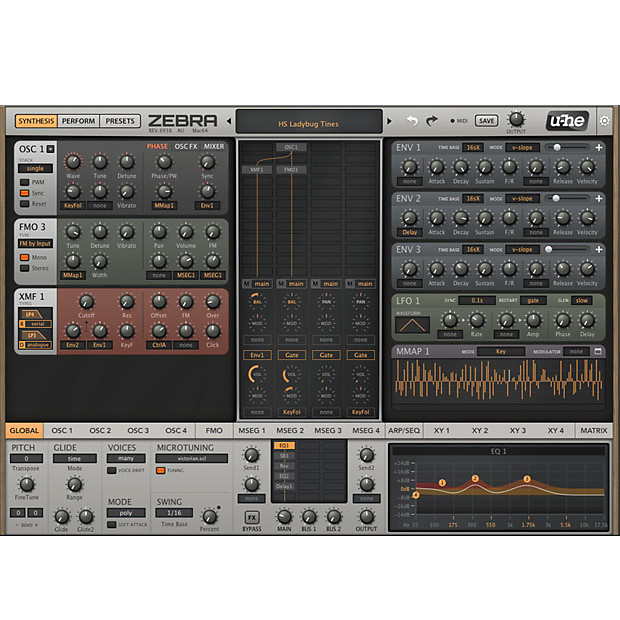 u-he Zebra 2 Synthesizer | Reverb